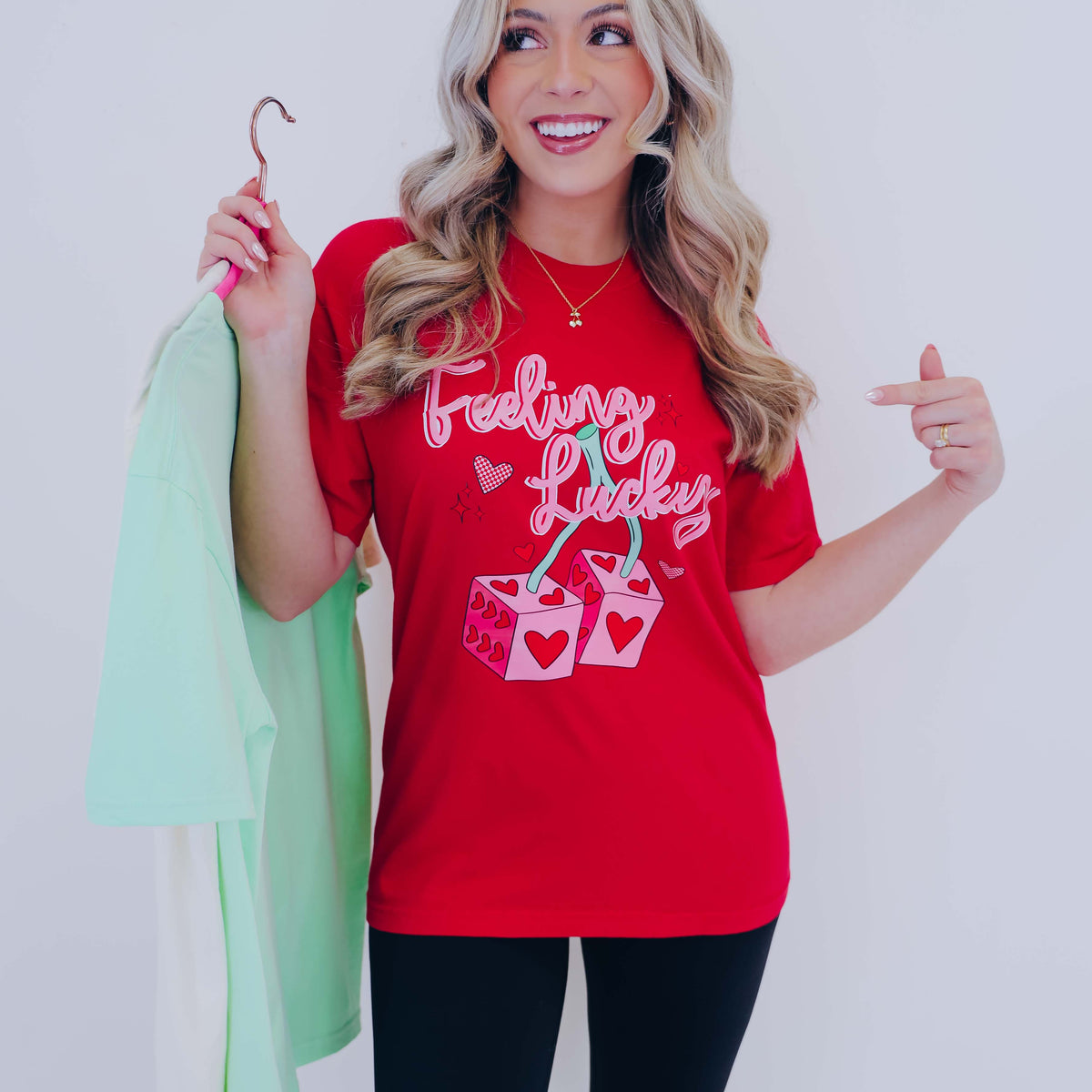 Feeling Lucky Graphic Tee - 3 Colors – Whiskey Darling Boutique