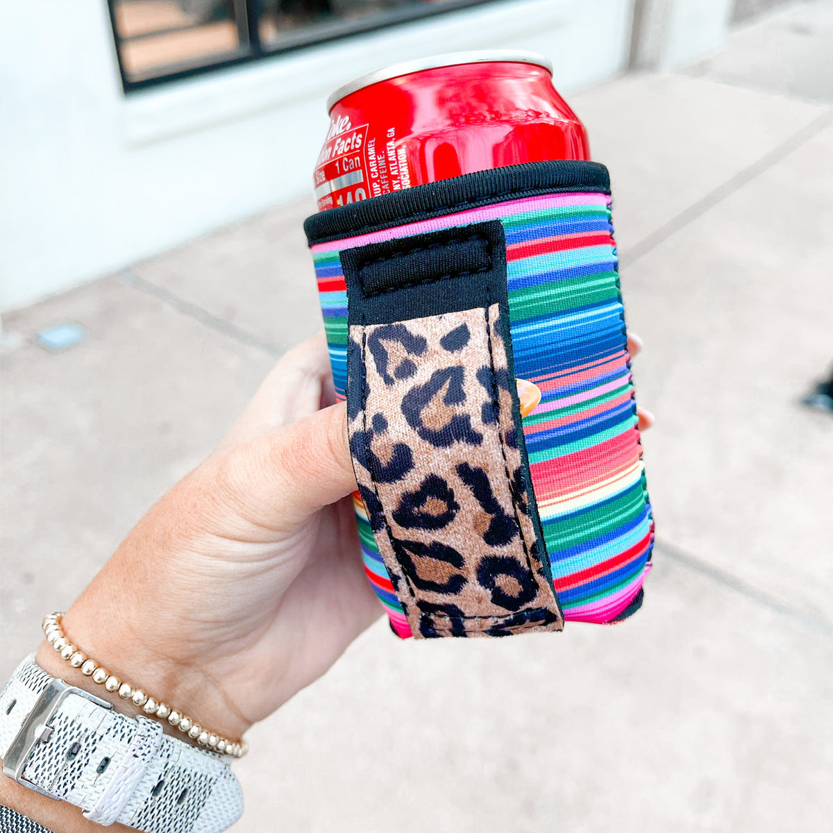 Serape x Leopard Can Handler – Whiskey Darling Boutique
