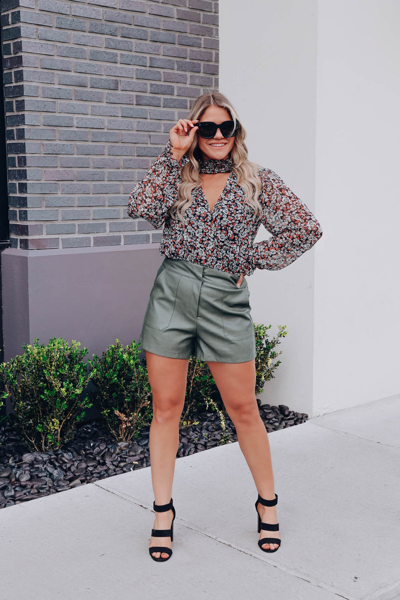 Zinnia Chiffon Bodysuit - Multi – Whiskey Darling Boutique