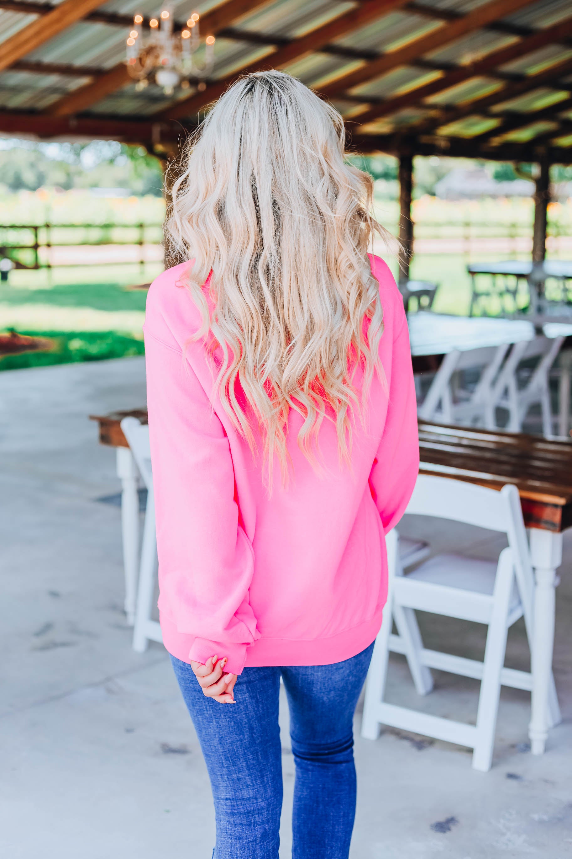 Bad Ass Babes Club Sweatshirt - Hot Pink – Whiskey Darling Boutique