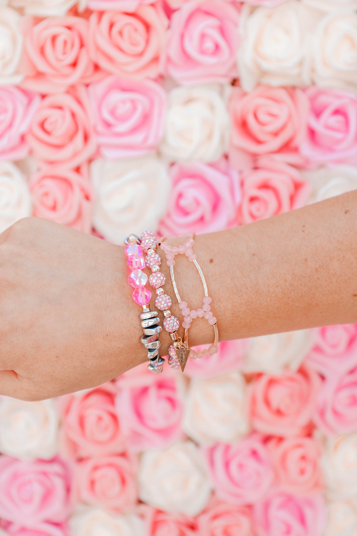 Crisscross Starter Stack by Erimish - Hot Pink – Whiskey Darling Boutique